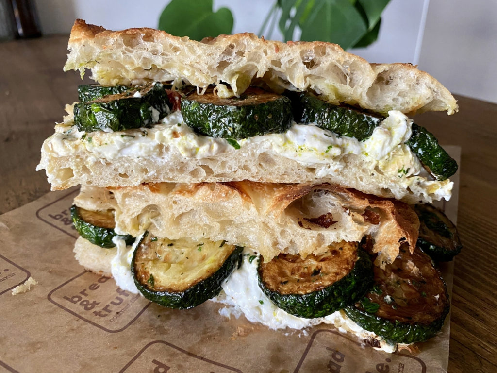 bread&truffle. — Gourmet Focaccia Sandwich